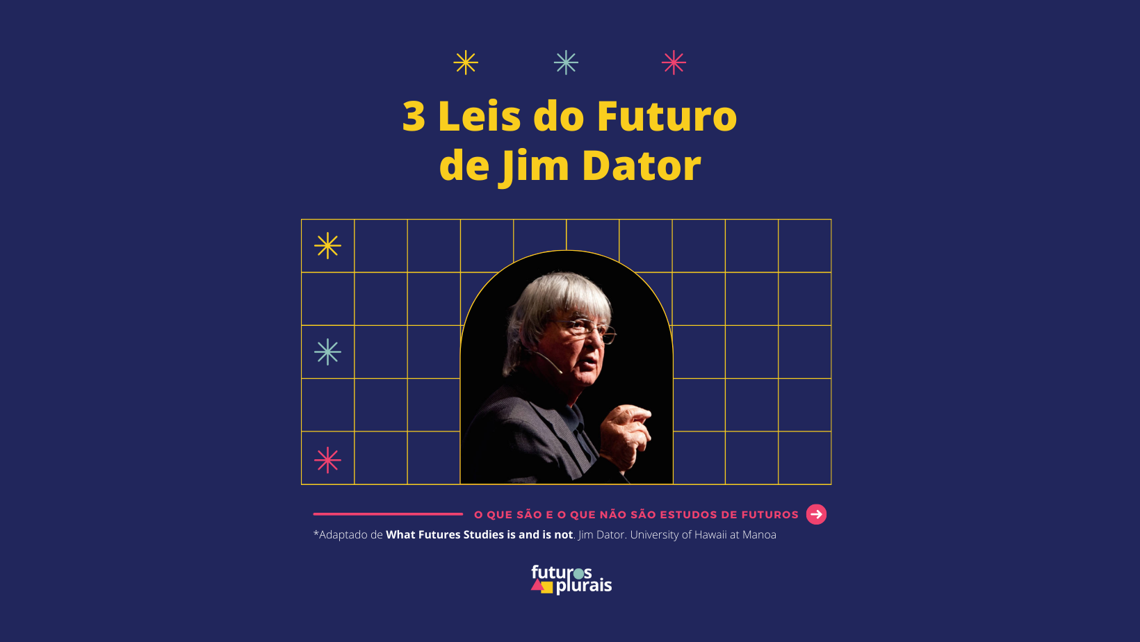 Três leis do futuro, de Jim Dator » Futuros Plurais